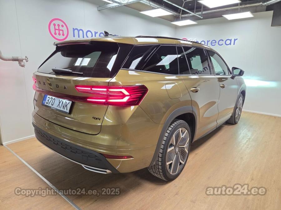 Коричневый Шкода Kodiaq 2024 в Таллин, объемом двигателя 2.00 л и пробегом 20 тыс. км за 45900 €, фото 6 на AUTOMOTO.COM.LV
