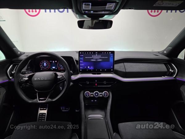 Коричневый Шкода Kodiaq 2024 в Таллин, объемом двигателя 2.00 л и пробегом 20 тыс. км за 45900 €, фото 8 на AUTOMOTO.COM.LV