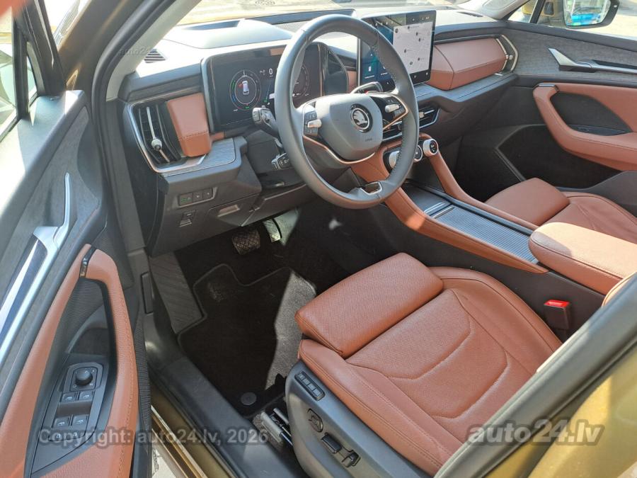 Brown Skoda Kodiaq 2024 in Tartu, with an engine capacity of 1.50 L and mileage of 18 thousand km for 40900 €, photo 4 on AUTOMOTO.COM.LV