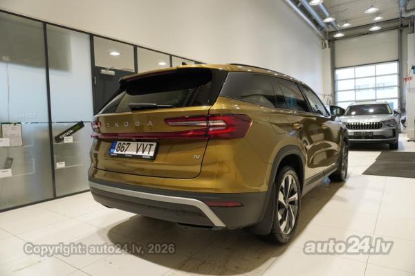 Brown Skoda Kodiaq 2025 in Tallinn, with an engine capacity of 1.50 L and mileage of 9 thousand km for 41900 €, photo 3 on AUTOMOTO.COM.LV