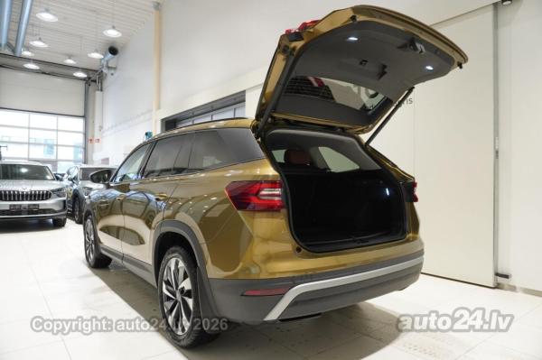 Brown Skoda Kodiaq 2025 in Tallinn, with an engine capacity of 1.50 L and mileage of 9 thousand km for 41900 €, photo 6 on AUTOMOTO.COM.LV