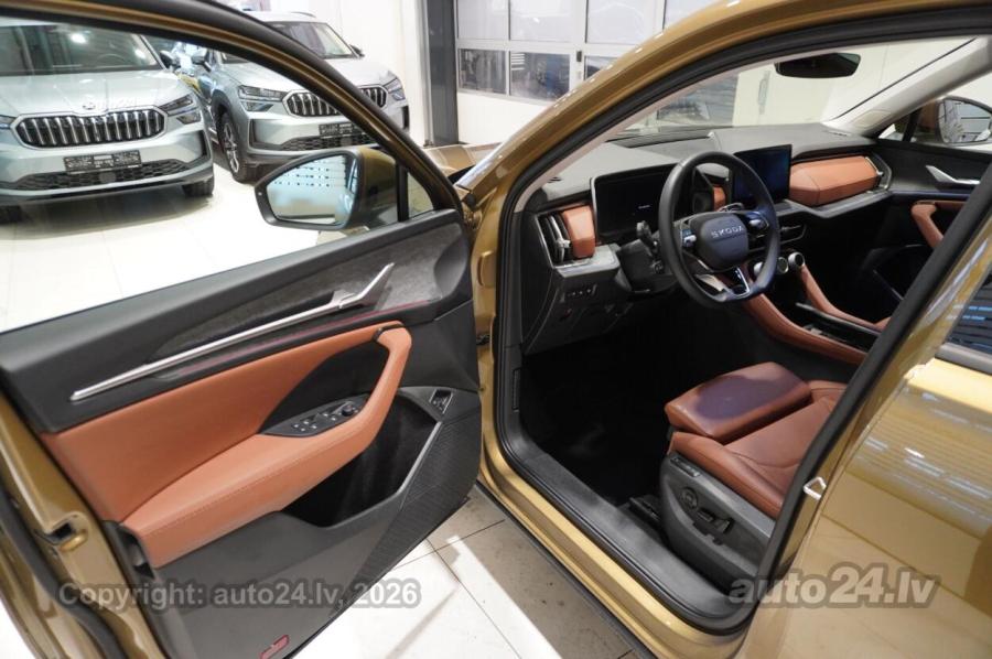 Brown Skoda Kodiaq 2025 in Tallinn, with an engine capacity of 1.50 L and mileage of 9 thousand km for 41900 €, photo 15 on AUTOMOTO.COM.LV