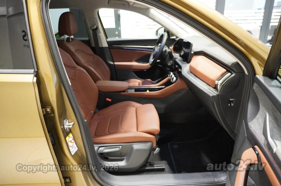 Brown Skoda Kodiaq 2025 in Tallinn, with an engine capacity of 1.50 L and mileage of 9 thousand km for 41900 €, photo 17 on AUTOMOTO.COM.LV