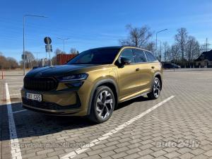 Brown Skoda Kodiaq 2025 in Rapla, with an engine capacity of 1.50 L and mileage of 50 thousand km for 42900 €, photo  on AUTOMOTO.COM.LV