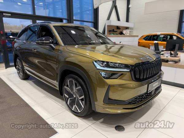Шкода Kodiaq 2026 в Раквере на AUTOMOTO.COM.LV Коричневый Шкода Kodiaq 2026 в Раквере, объемом двигателя 2.00 л и пробегом 0 тыс. км за 49570 €, фото 1 на AUTOMOTO.COM.LV