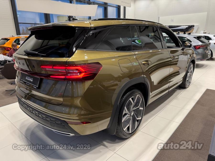 Коричневый Шкода Kodiaq 2026 в Раквере, объемом двигателя 2.00 л и пробегом 0 тыс. км за 49570 €, фото 3 на AUTOMOTO.COM.LV