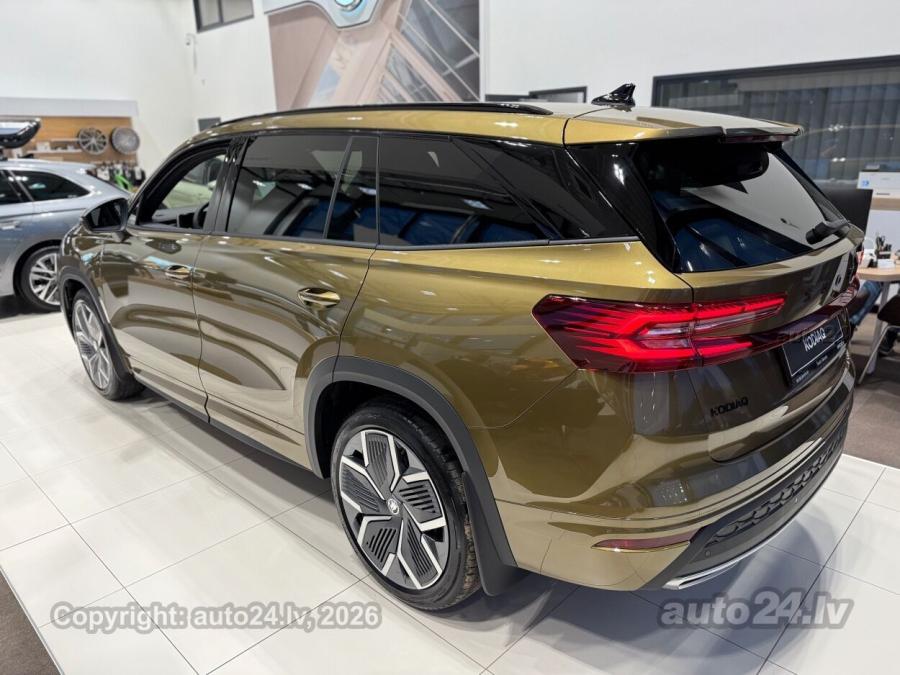 Коричневый Шкода Kodiaq 2026 в Раквере, объемом двигателя 2.00 л и пробегом 0 тыс. км за 49570 €, фото 4 на AUTOMOTO.COM.LV