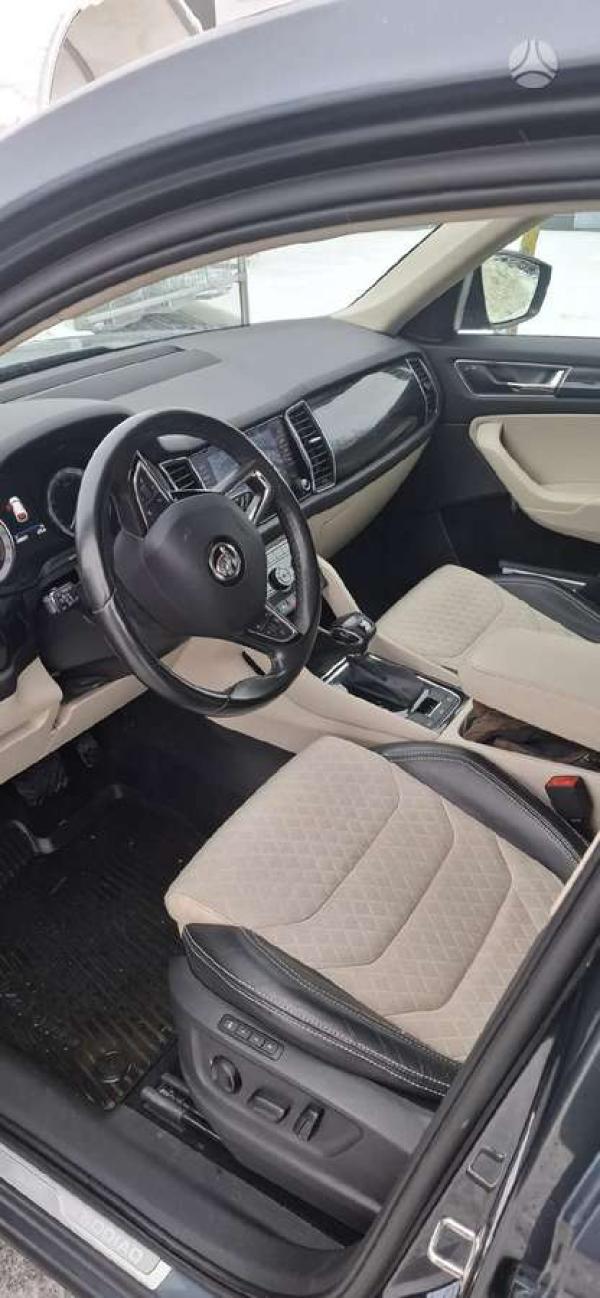 Skoda Kodiaq 2017 in Vilnius, with an engine capacity of 1.97 L and mileage of 270 thousand km for 17700 €, photo 6 on AUTOMOTO.COM.LV
