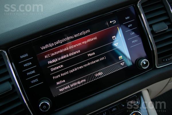 Skoda Kodiaq 2017 in Riga, with an engine capacity of 2.00 L and mileage of 184 thousand km for 18950 €, photo 10 on AUTOMOTO.COM.LV