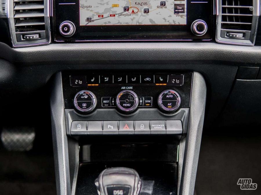 Шкода Kodiaq 2017 в Каунас, объемом двигателя 2.00 л и пробегом 265 тыс. км за 16950 €, фото 21 на AUTOMOTO.COM.LV