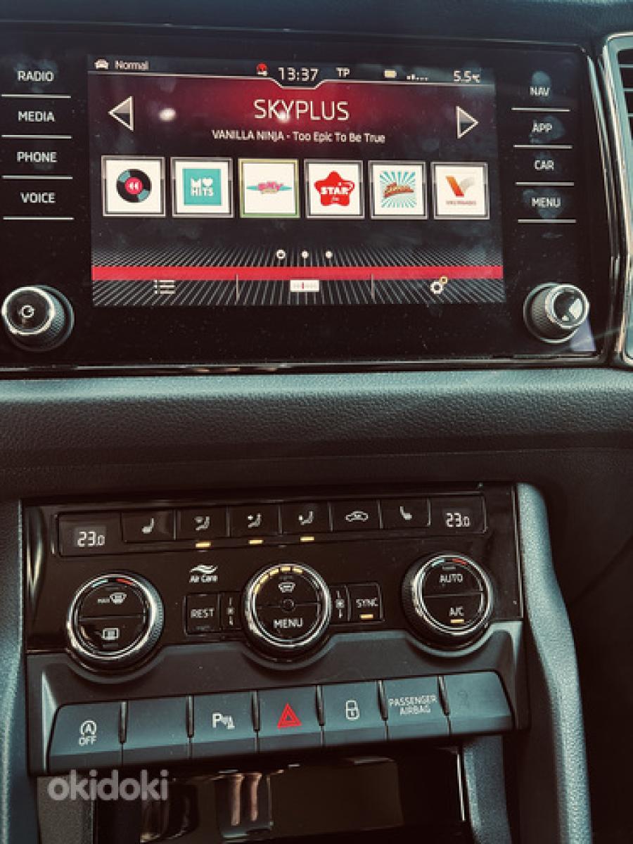 Skoda Kodiaq 2018 Tallina, ar dzinēja tilpumu 2.00 L un nobraukumu 290 tūkst. km par 16000 €, foto 8 vietnē AUTOMOTO.COM.LV