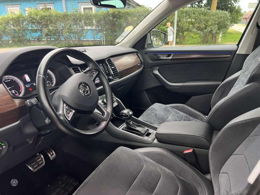 Skoda Kodiaq 2018 in Ukmerge, with an engine capacity of 1.97 L and mileage of 250 thousand km for 15650 €, photo 21 on AUTOMOTO.COM.LV