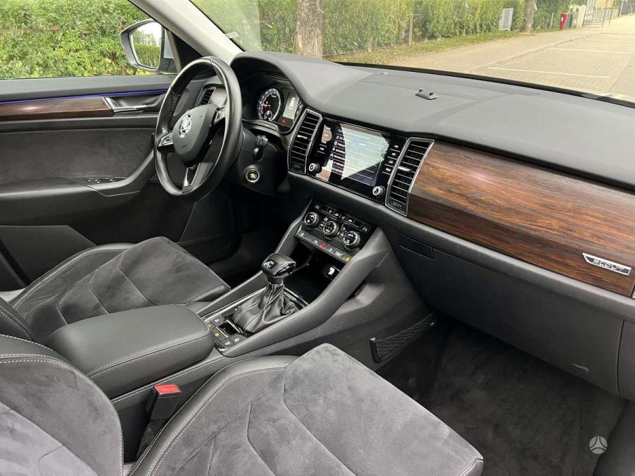 Skoda Kodiaq 2018 in Ukmerge, with an engine capacity of 1.97 L and mileage of 250 thousand km for 15650 €, photo 24 on AUTOMOTO.COM.LV