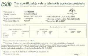 Шкода Kodiaq 2019 в Даугавпилс, объемом двигателя 1.40 л и пробегом 127 тыс. км за 21700 €, фото 22 на AUTOMOTO.COM.LV