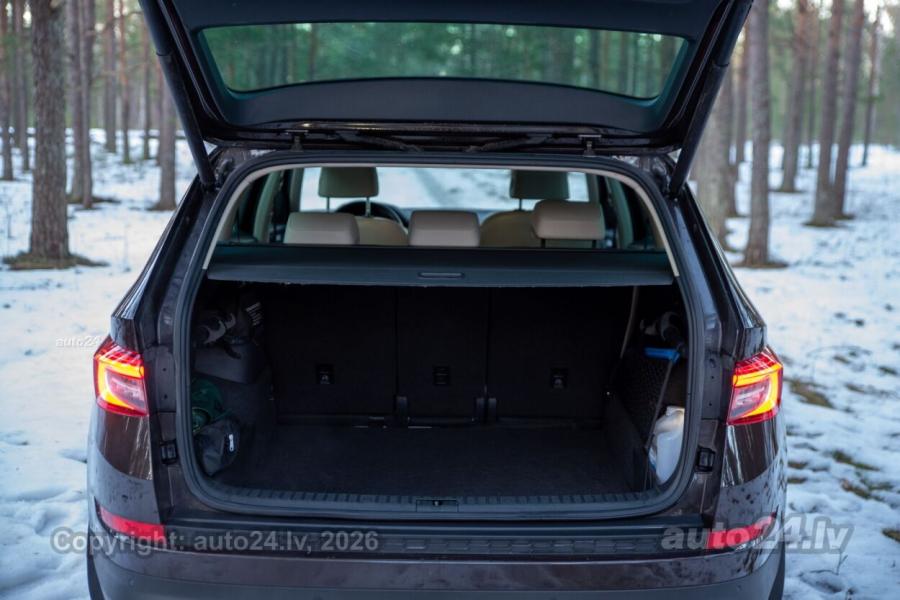 Skoda Kodiaq 2019 in Tallinn, with an engine capacity of 1.50 L and mileage of 97 thousand km for 23900 €, photo 13 on AUTOMOTO.COM.LV