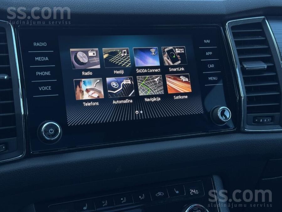 Шкода Kodiaq 2019 в Валмиера, объемом двигателя 1.50 л и пробегом 170 тыс. км за 19900 €, фото 17 на AUTOMOTO.COM.LV