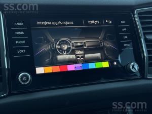 Шкода Kodiaq 2019 в Валмиера, объемом двигателя 1.50 л и пробегом 170 тыс. км за 19900 €, фото 20 на AUTOMOTO.COM.LV