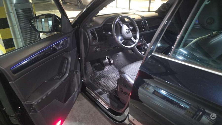 Skoda Kodiaq 2019 in Vilnius, with an engine capacity of 1.98 L and mileage of 75 thousand km for 28200 €, photo 8 on AUTOMOTO.COM.LV