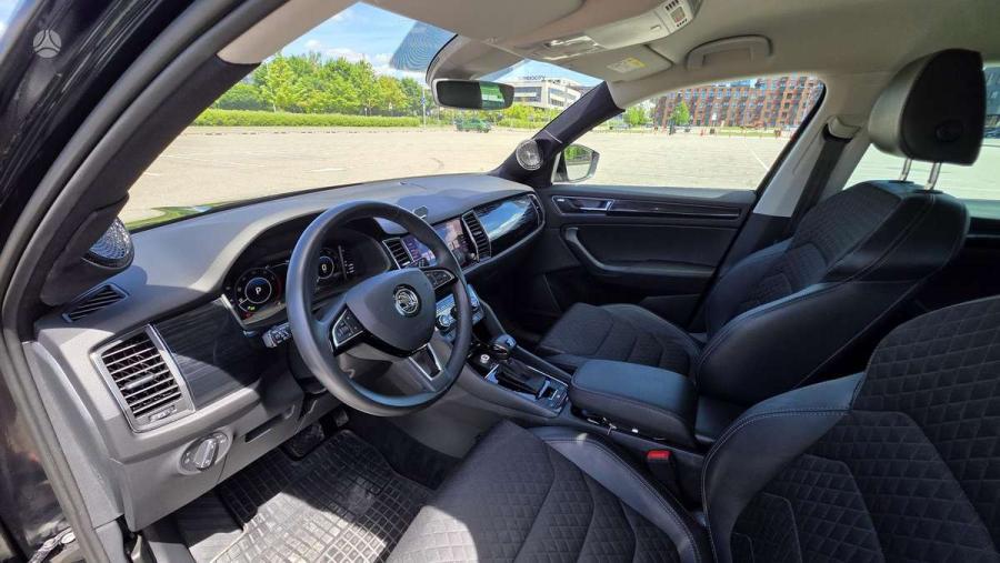 Skoda Kodiaq 2019 in Vilnius, with an engine capacity of 1.98 L and mileage of 75 thousand km for 28200 €, photo 14 on AUTOMOTO.COM.LV