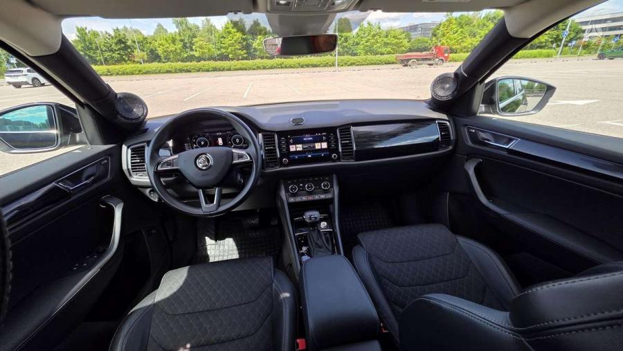 Skoda Kodiaq 2019 in Vilnius, with an engine capacity of 1.98 L and mileage of 75 thousand km for 28200 €, photo 16 on AUTOMOTO.COM.LV
