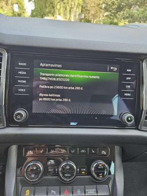 Шкода Kodiaq 2019 в Вильнюс, объемом двигателя 1.97 л и пробегом 192 тыс. км за 19500 €, фото 4 на AUTOMOTO.COM.LV