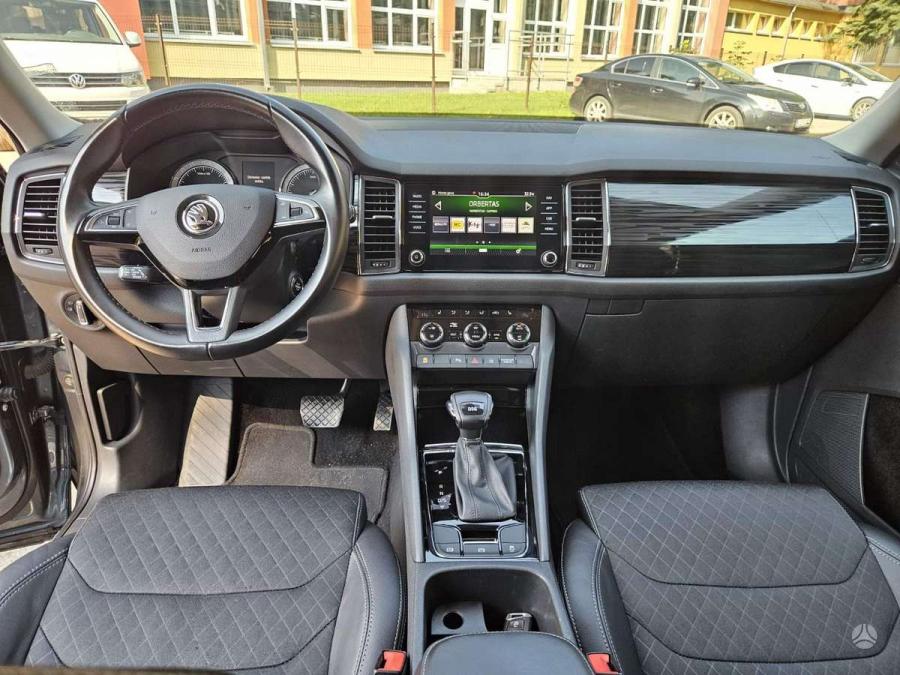 Шкода Kodiaq 2019 в Вильнюс, объемом двигателя 1.97 л и пробегом 192 тыс. км за 19500 €, фото 10 на AUTOMOTO.COM.LV