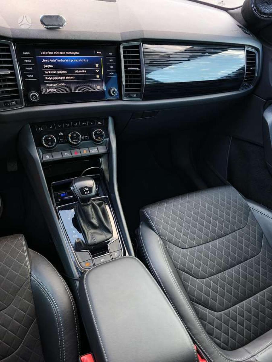 Шкода Kodiaq 2019 в Вильнюс, объемом двигателя 1.98 л и пробегом 79 тыс. км за 26000 €, фото 19 на AUTOMOTO.COM.LV