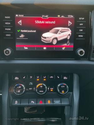 Шкода Kodiaq 2020 в Таллин, объемом двигателя 2.00 л и пробегом 125 тыс. км за 28500 €, фото 23 на AUTOMOTO.COM.LV