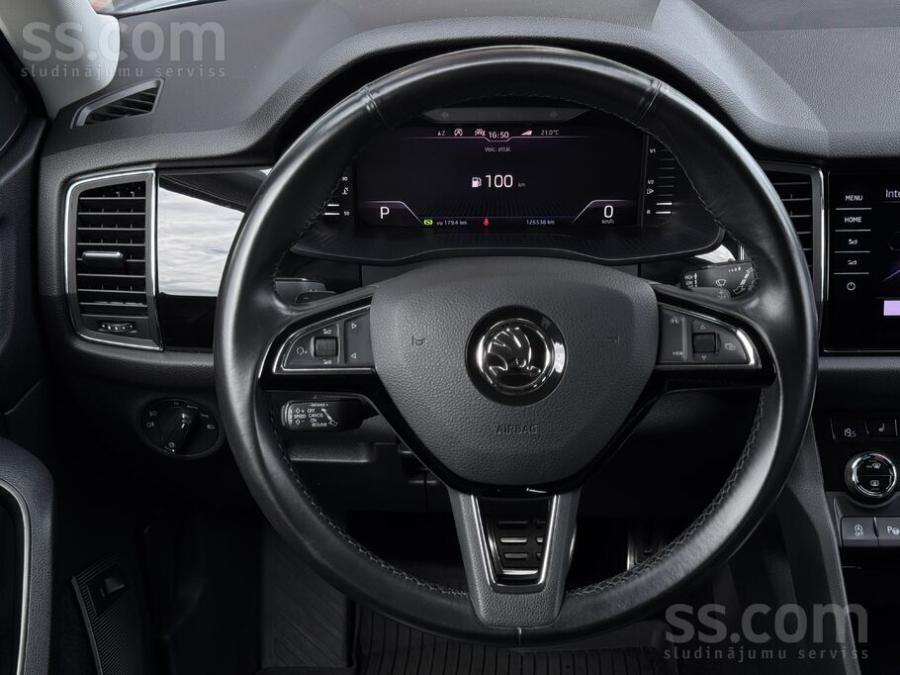 Skoda Kodiaq 2020 Valmiera, ar dzinēja tilpumu 2.00 L un nobraukumu 127 tūkst. km par 24500 €, foto 10 vietnē AUTOMOTO.COM.LV