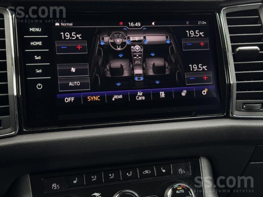 Skoda Kodiaq 2020 Valmiera, ar dzinēja tilpumu 2.00 L un nobraukumu 127 tūkst. km par 24500 €, foto 20 vietnē AUTOMOTO.COM.LV