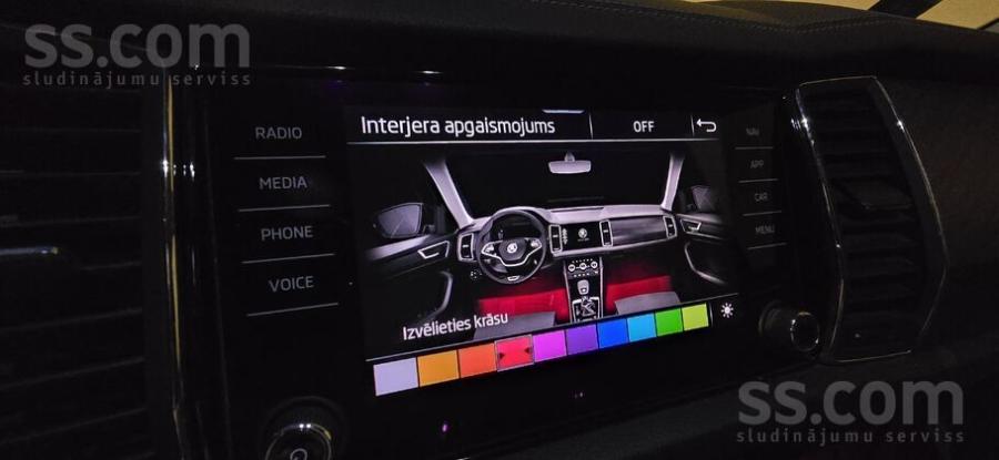 Skoda Kodiaq 2021 Ogre, ar dzinēja tilpumu 2.00 L un nobraukumu 117 tūkst. km par 24700 €, foto 15 vietnē AUTOMOTO.COM.LV