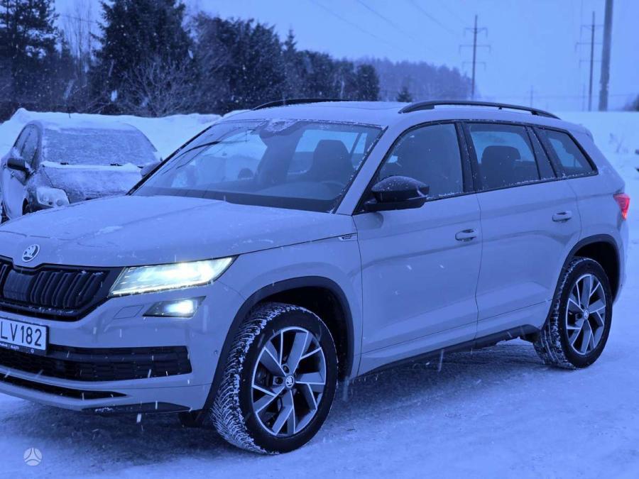 Skoda Kodiaq 2021 in Vilnius, with an engine capacity of 1.50 L and mileage of 170 thousand km for 20499 €, photo 6 on AUTOMOTO.COM.LV