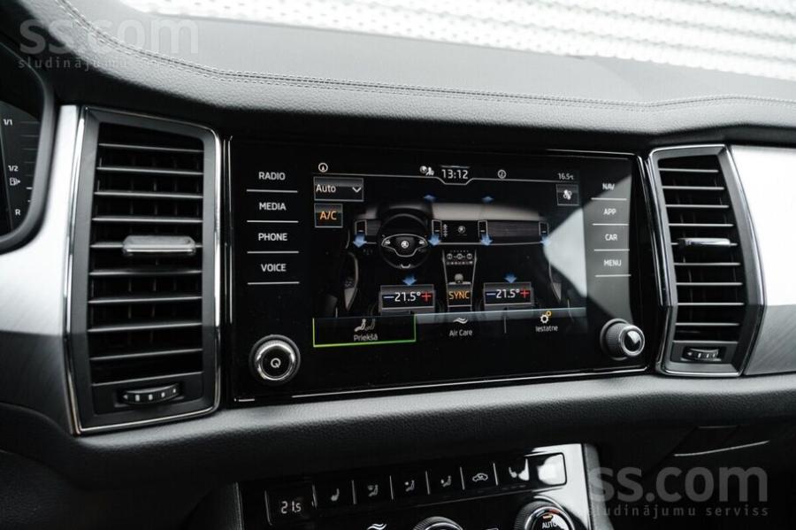 Skoda Kodiaq 2022 Rīga, ar dzinēja tilpumu 2.00 L un nobraukumu 137 tūkst. km par 24700 €, foto 14 vietnē AUTOMOTO.COM.LV