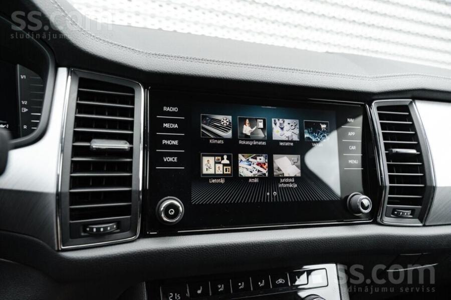Skoda Kodiaq 2022 Rīga, ar dzinēja tilpumu 2.00 L un nobraukumu 137 tūkst. km par 24700 €, foto 19 vietnē AUTOMOTO.COM.LV