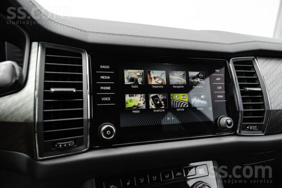 Skoda Kodiaq 2022 Rīga, ar dzinēja tilpumu 2.00 L un nobraukumu 132 tūkst. km par 28650 €, foto 24 vietnē AUTOMOTO.COM.LV