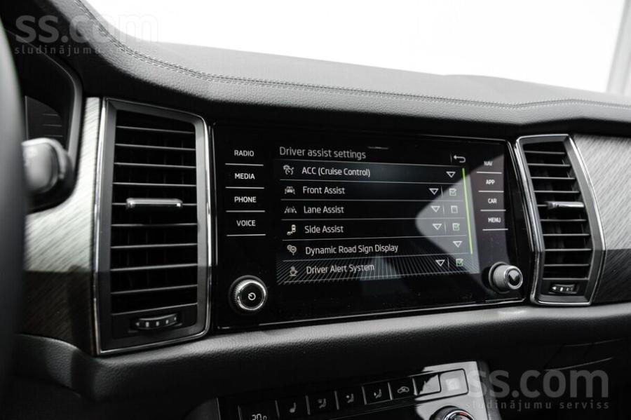 Skoda Kodiaq 2022 Rīga, ar dzinēja tilpumu 2.00 L un nobraukumu 132 tūkst. km par 28650 €, foto 27 vietnē AUTOMOTO.COM.LV