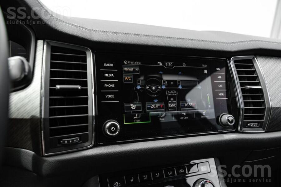 Skoda Kodiaq 2022 Rīga, ar dzinēja tilpumu 2.00 L un nobraukumu 132 tūkst. km par 28650 €, foto 30 vietnē AUTOMOTO.COM.LV