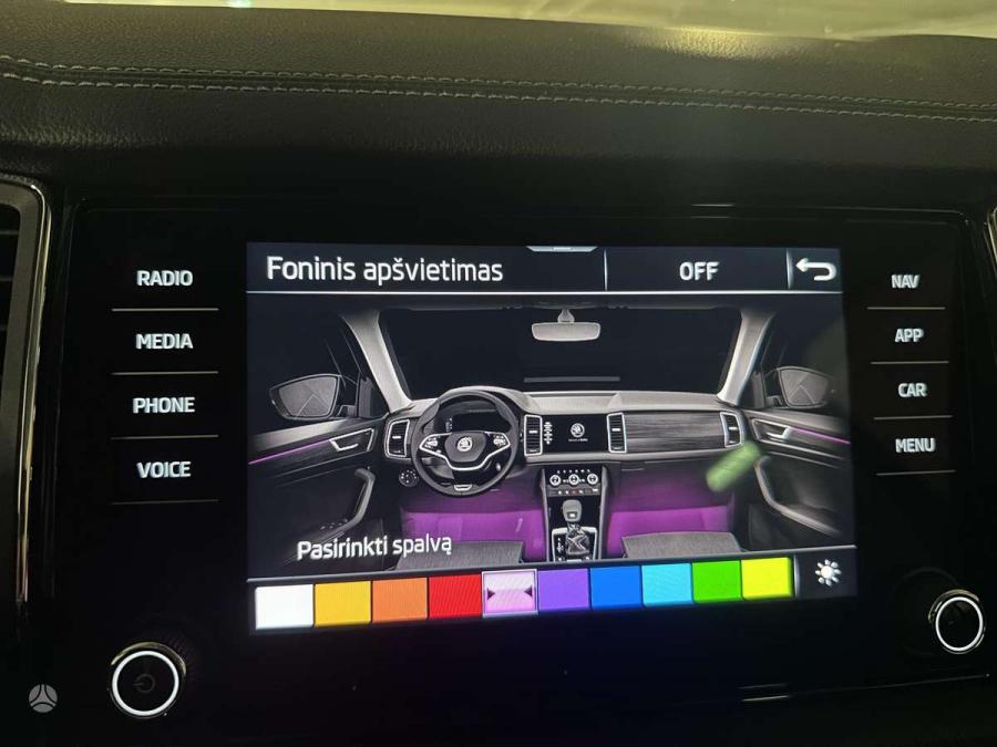 Шкода Kodiaq 2022 в Вильнюс, объемом двигателя 1.97 л и пробегом 88 тыс. км за 28200 €, фото 26 на AUTOMOTO.COM.LV