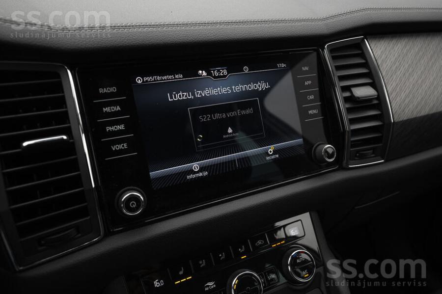 Skoda Kodiaq 2023 in Jelgava, with an engine capacity of 2.00 L and mileage of 142 thousand km for 29350 €, photo 17 on AUTOMOTO.COM.LV
