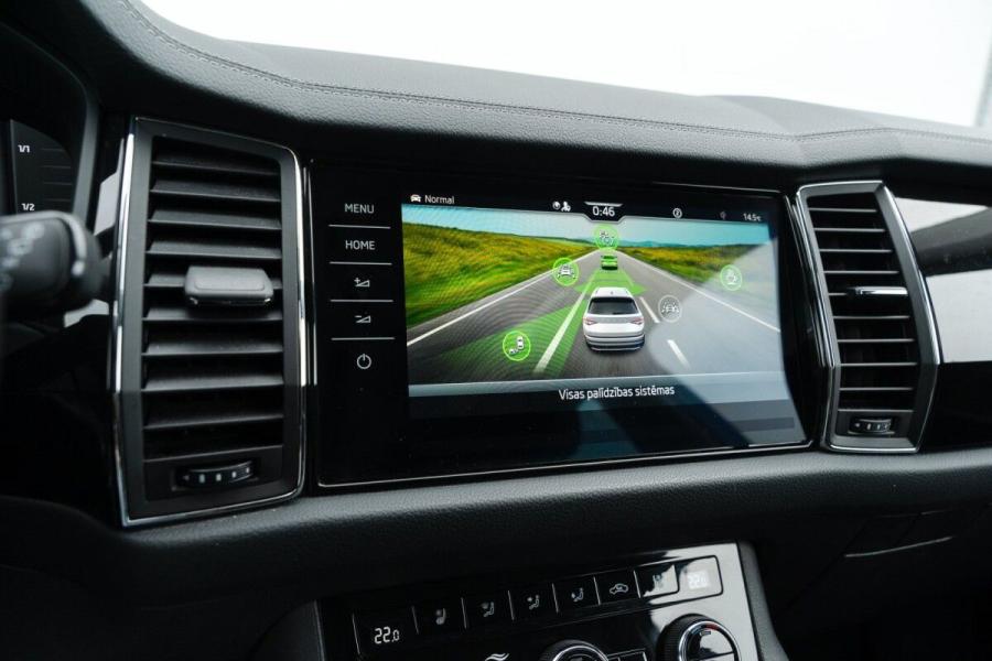 Skoda Kodiaq 2023 in Riga, with an engine capacity of 2.00 L and mileage of 134 thousand km for 30500 €, photo 25 on AUTOMOTO.COM.LV