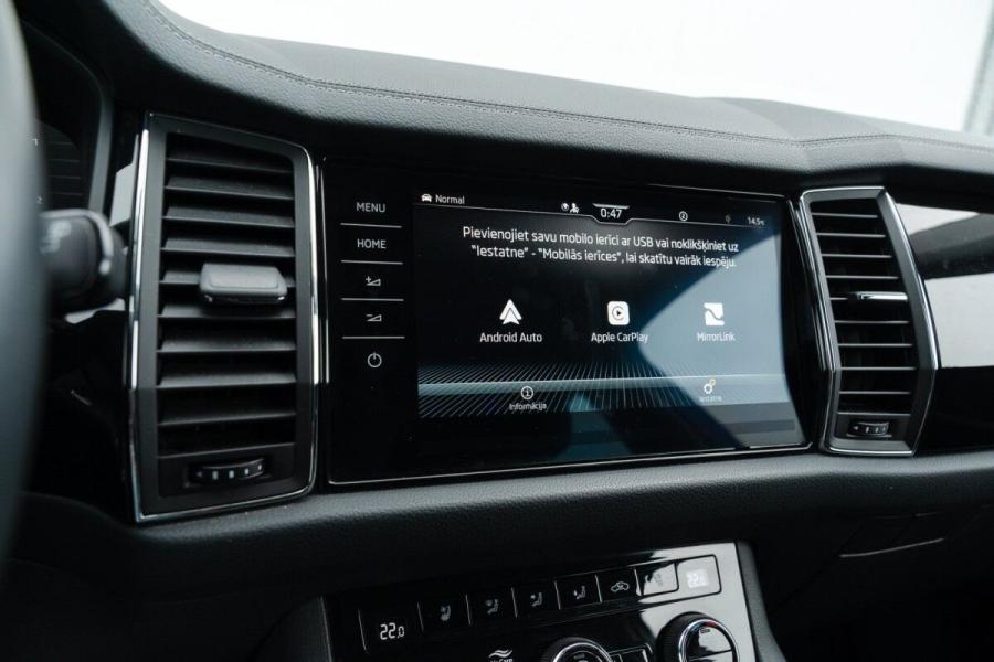 Skoda Kodiaq 2023 in Riga, with an engine capacity of 2.00 L and mileage of 134 thousand km for 30500 €, photo 27 on AUTOMOTO.COM.LV