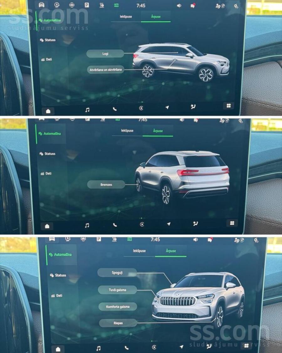 Skoda Kodiaq 2024 in Jelgava, with an engine capacity of 1.50 L and mileage of 22 thousand km for 33600 €, photo 14 on AUTOMOTO.COM.LV