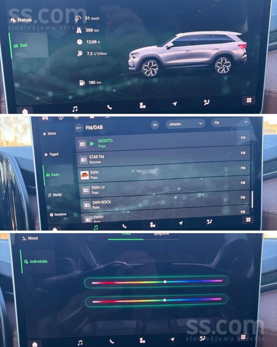 Skoda Kodiaq 2024 in Jelgava, with an engine capacity of 1.50 L and mileage of 22 thousand km for 33600 €, photo 17 on AUTOMOTO.COM.LV