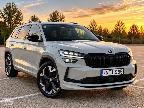 Skoda Kodiaq 2025 Viļņa, ar dzinēja tilpumu 2.00 L un nobraukumu 59 tūkst. km par 41000 €, foto  vietnē AUTOMOTO.COM.LV