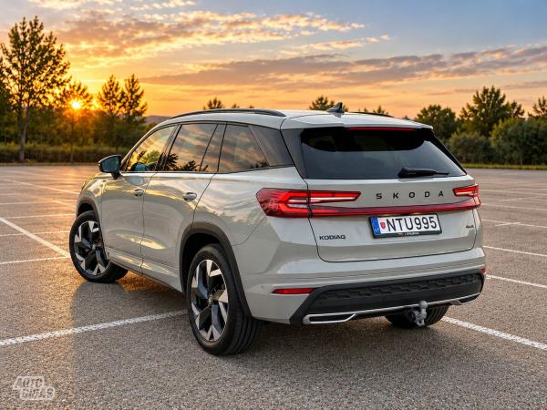 Шкода Kodiaq 2025 в Вильнюс на AUTOMOTO.COM.LV Шкода Kodiaq 2025 в Вильнюс, объемом двигателя 2.00 л и пробегом 59 тыс. км за 41000 €, фото 6 на AUTOMOTO.COM.LV