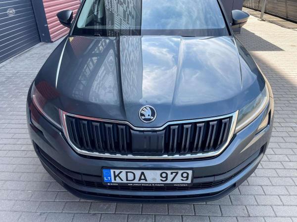 Green Skoda Kodiaq 2017 in Klaipeda, with an engine capacity of 1.97 L and mileage of 539 thousand km for 13500 €, photo 4 on AUTOMOTO.COM.LV