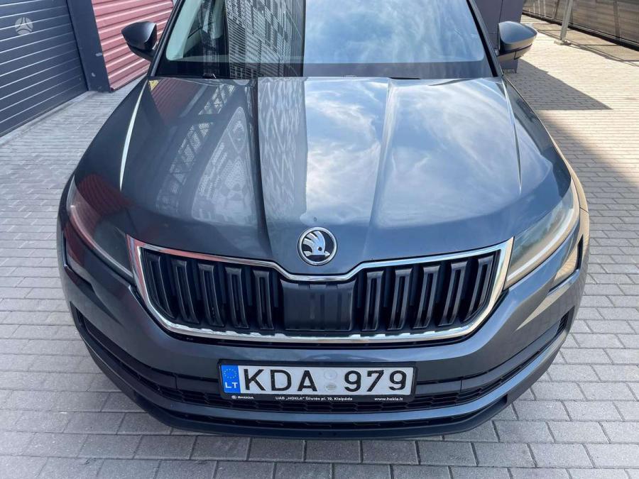 Зеленый Шкода Kodiaq 2017 в Клайпеда, объемом двигателя 1.97 л и пробегом 539 тыс. км за 13500 €, фото 5 на AUTOMOTO.COM.LV