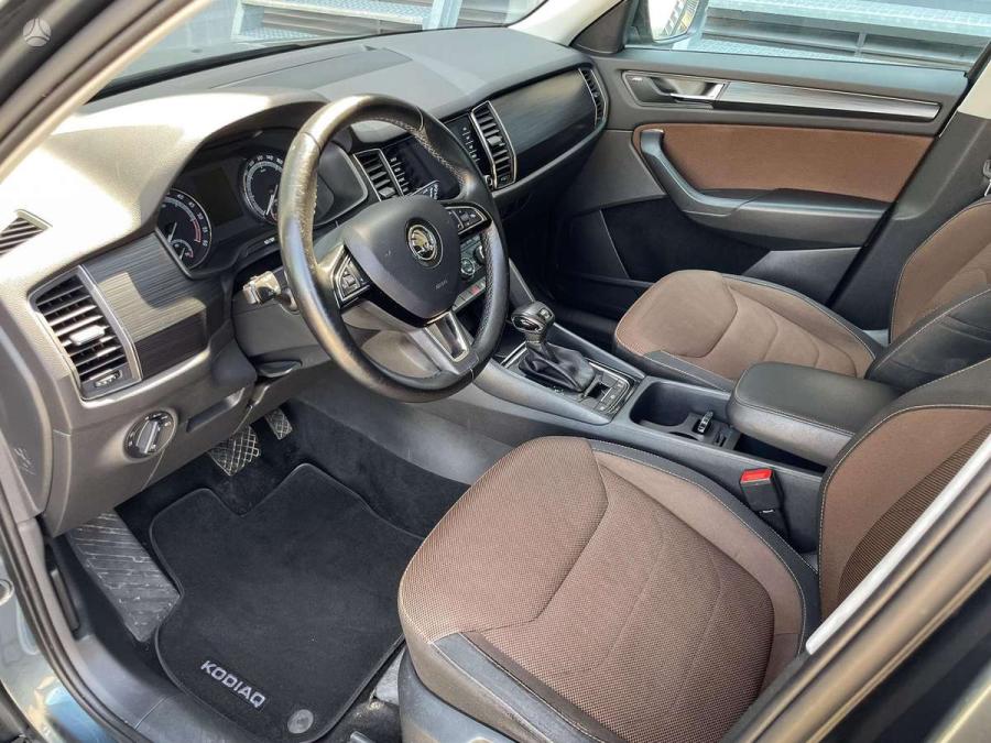 Зеленый Шкода Kodiaq 2017 в Клайпеда, объемом двигателя 1.97 л и пробегом 539 тыс. км за 13500 €, фото 7 на AUTOMOTO.COM.LV