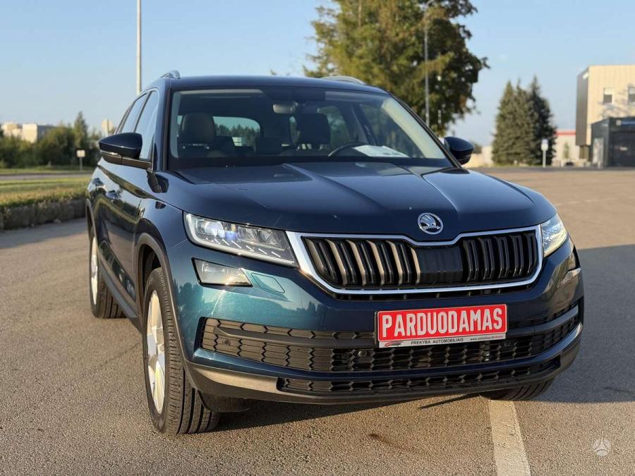 Zaļš Skoda Kodiaq 2017 Panevēža, ar dzinēja tilpumu 1.97 L un nobraukumu 93 tūkst. km par 21800 €, foto 5 vietnē AUTOMOTO.COM.LV