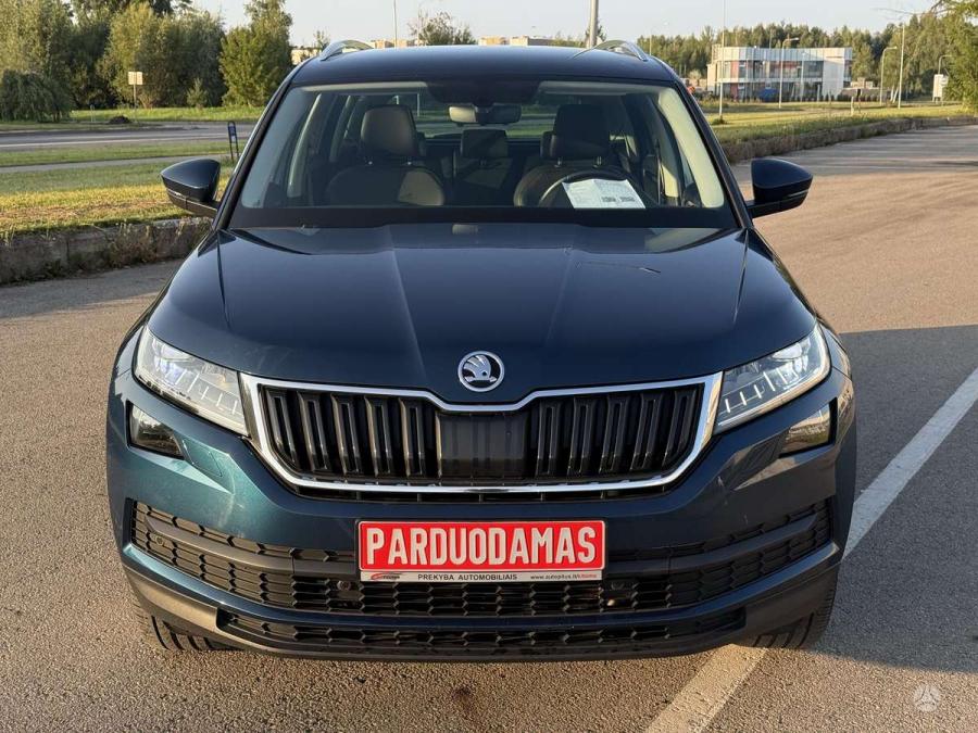 Zaļš Skoda Kodiaq 2017 Panevēža, ar dzinēja tilpumu 1.97 L un nobraukumu 93 tūkst. km par 21800 €, foto 6 vietnē AUTOMOTO.COM.LV